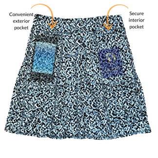 BANDI Pocketed Belt for Travel & Everyday Wear | Hands-Free Storage ...